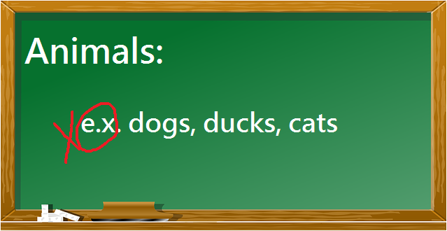 別再用 ex. 了！最常被亂用的英文縮寫排行｜女人迷 Womany